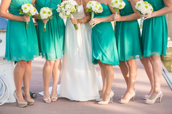 Mike + Molly created a beautiful turquoise beach wedding...