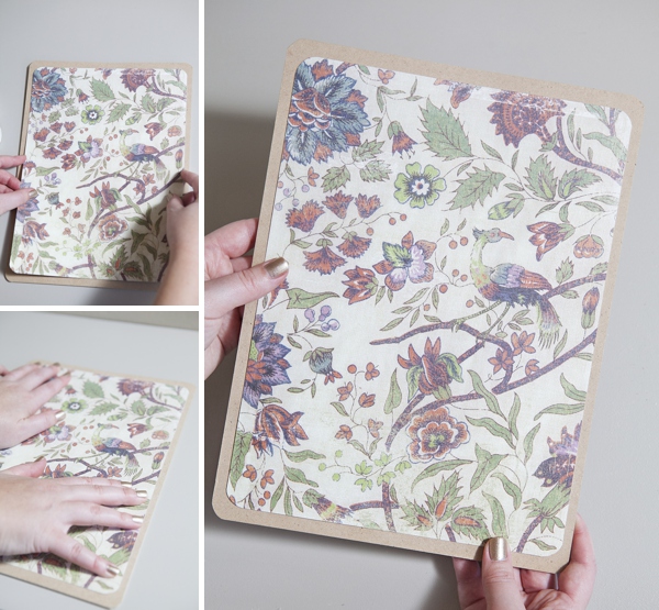 Make yourself a darling wedding to do list clipboard!