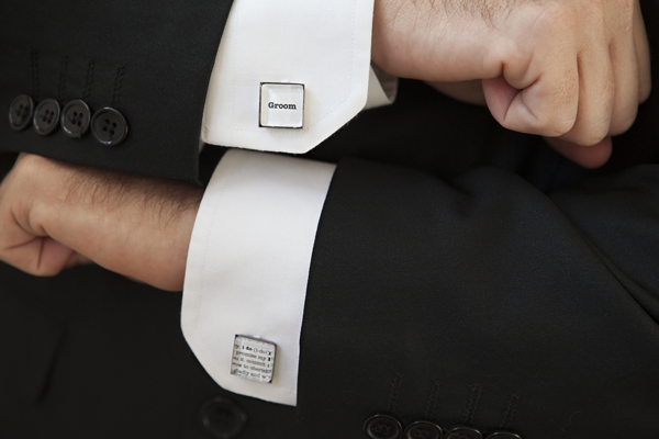 DIY Wedding // Learn how to make wedding cufflinks