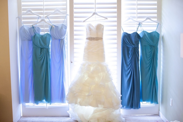 Check out this gorgeous wedding full of turquoise details!