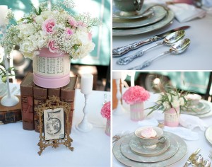 dreamy vintage tea party - Something Turquoise