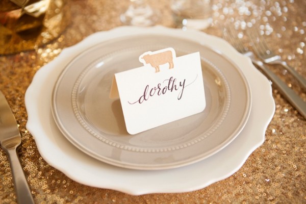 The Cutest DIY Entree "Choice" Seating Cards Ever!