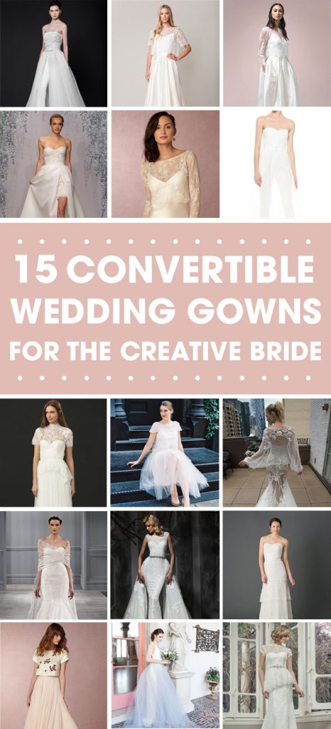 Check Out These Amazing "Convertible" Wedding Dresses!