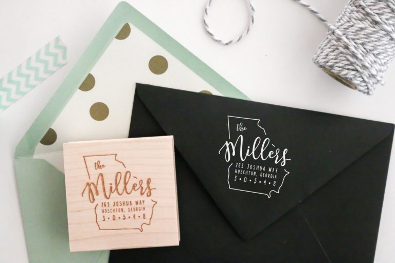 16 Custom Return Address Stamps To LOVE From Etsy!