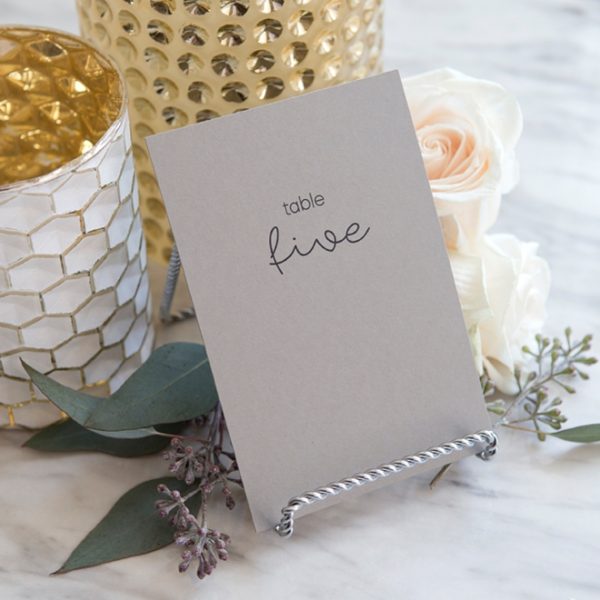 These Simple + Chic FREE Printable Table Numbers Are Fab!