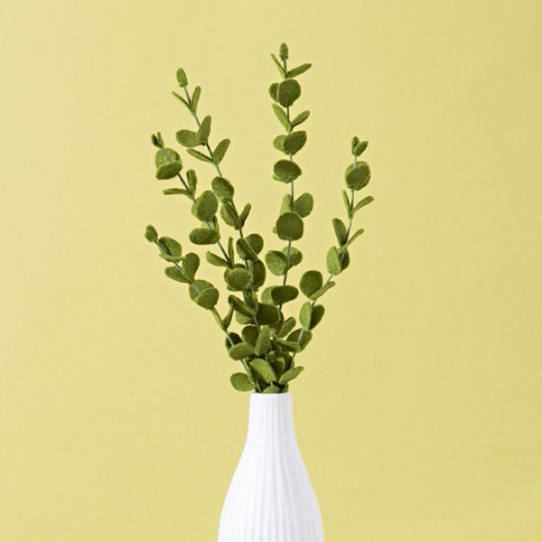 How To Make The Lovely, "True Blue" Eucalyptus Out Of Felt!