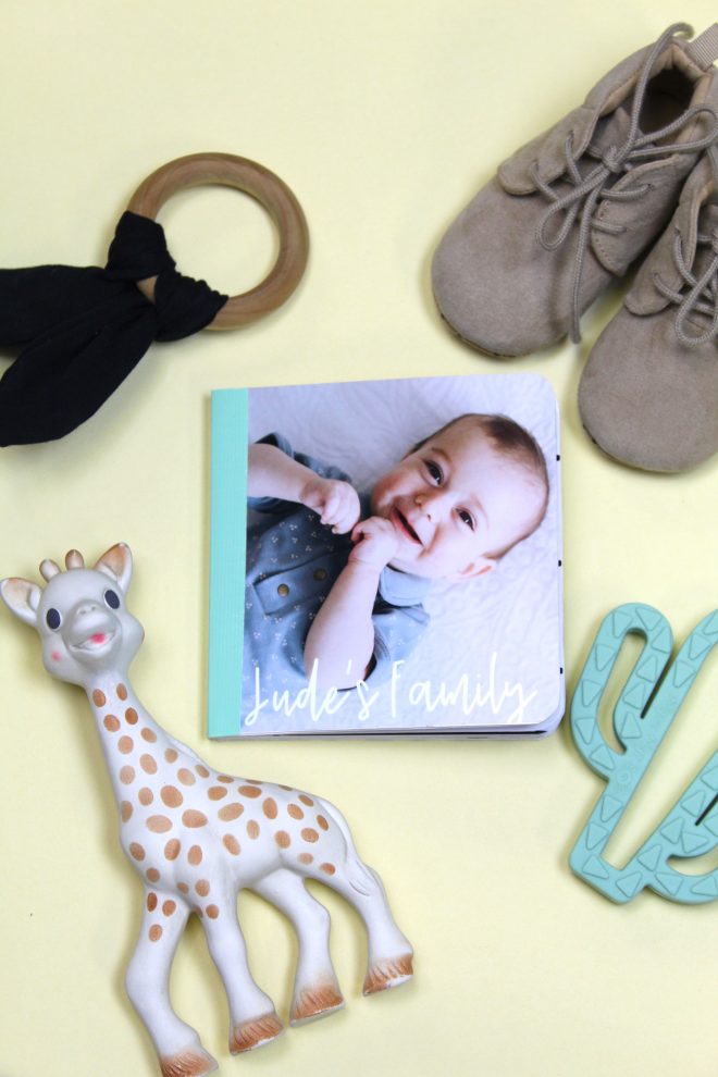 DIY Family Board Book - Something Turquoise