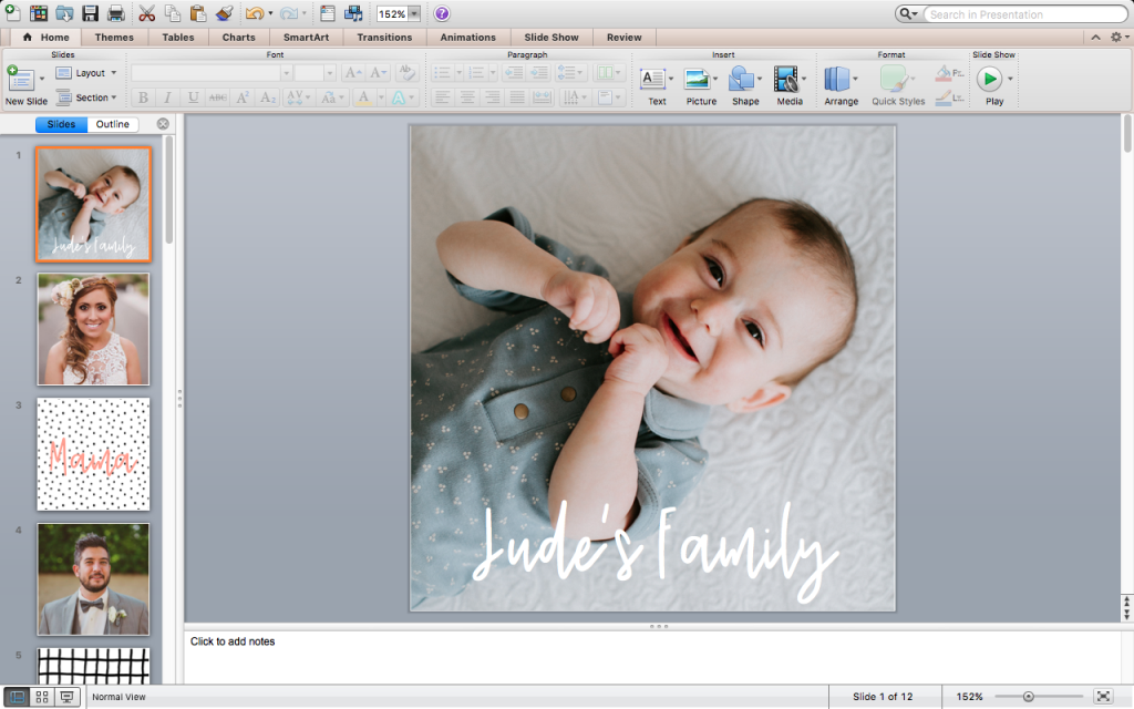 DIY Family Board Book - Something Turquoise