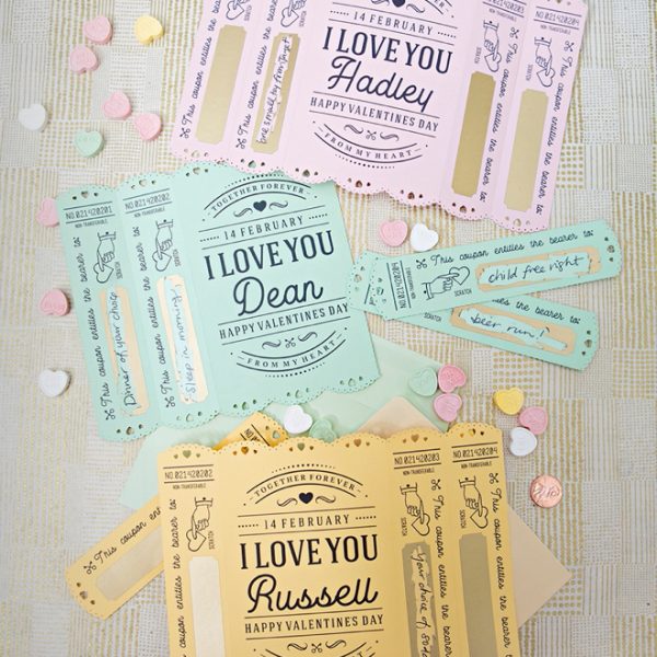 You HAVE To See This Adorable, DIY Valentine Coupon Scratcher Card!!
