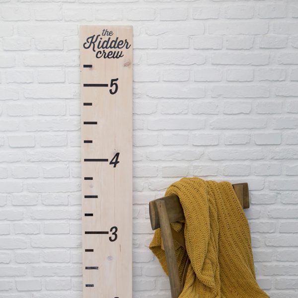 How To Make A Kids Ruler Growth Chart With The Cricut Joy!