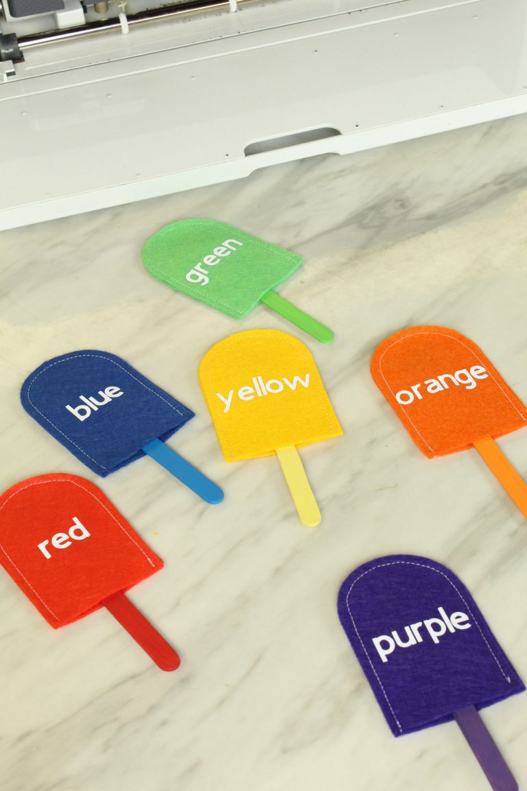 DIY Felt Color Matching Activity - Something Turquoise