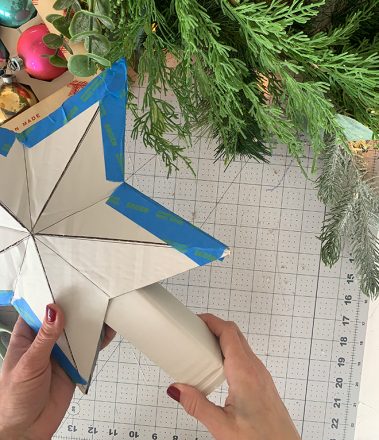 DIY Upcycled Tree Toppers Two Ways - Something Turquoise